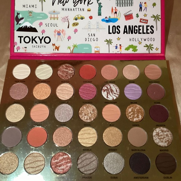Beauty Concepts | Makeup | New Glam Around The World Eyeshadow Palette ...
